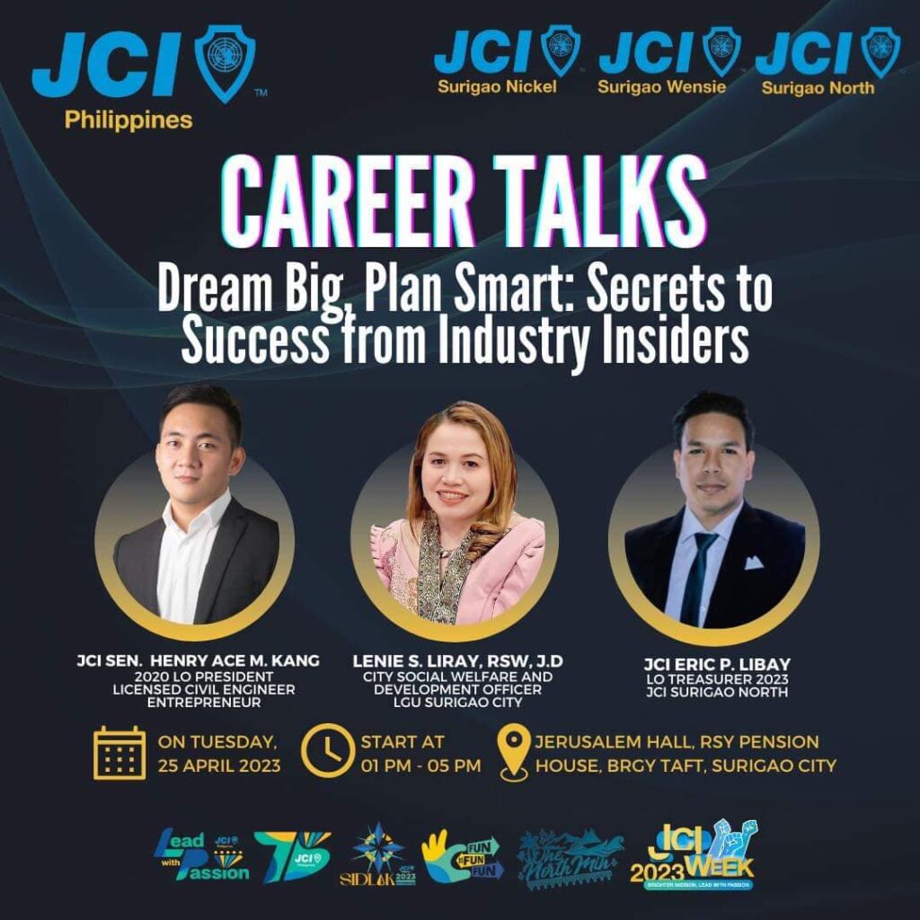 JCI Week 2023 Activities – JCI Surigao Nickel
